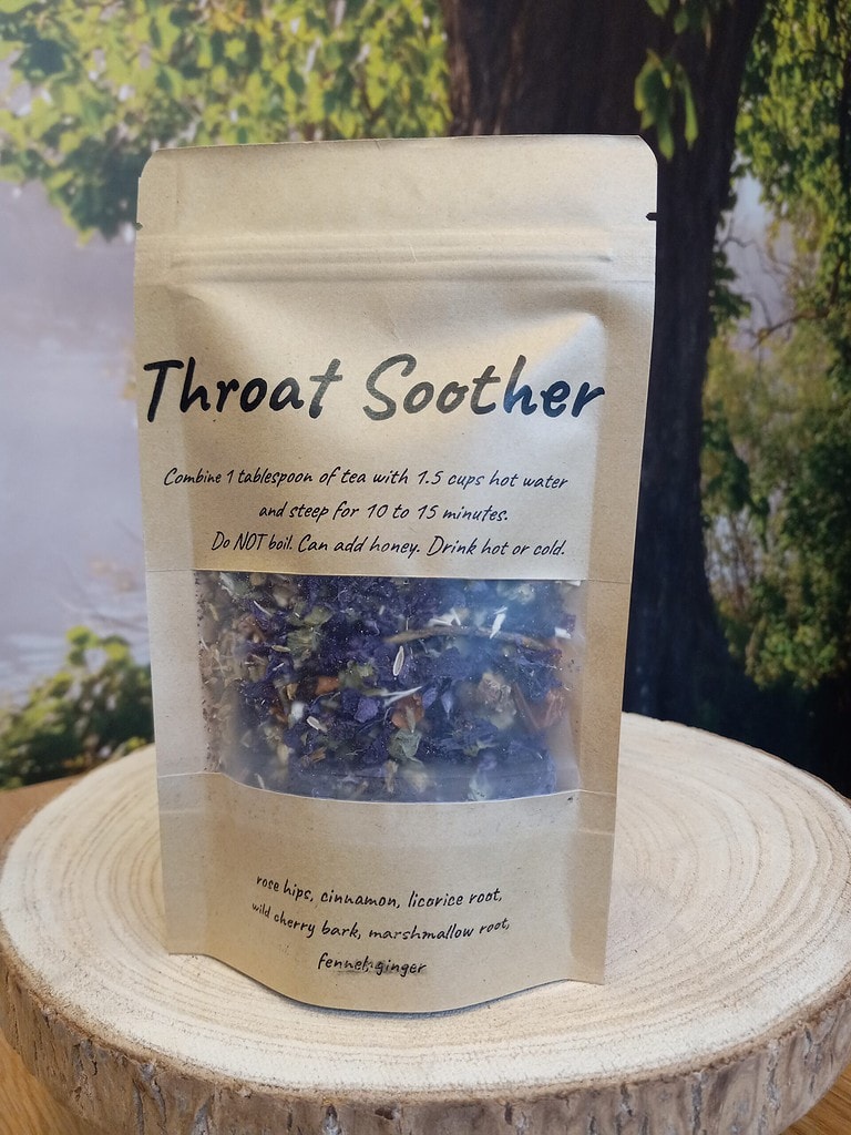 Throat Soother Herbal Tea - The Flower Pot
